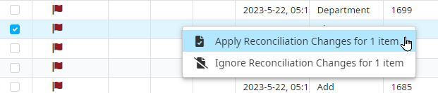 Reconciliation Reports