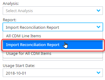 Reconciliation Reports