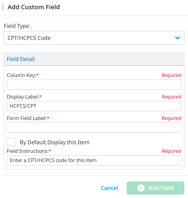 Managing Queue Fields
