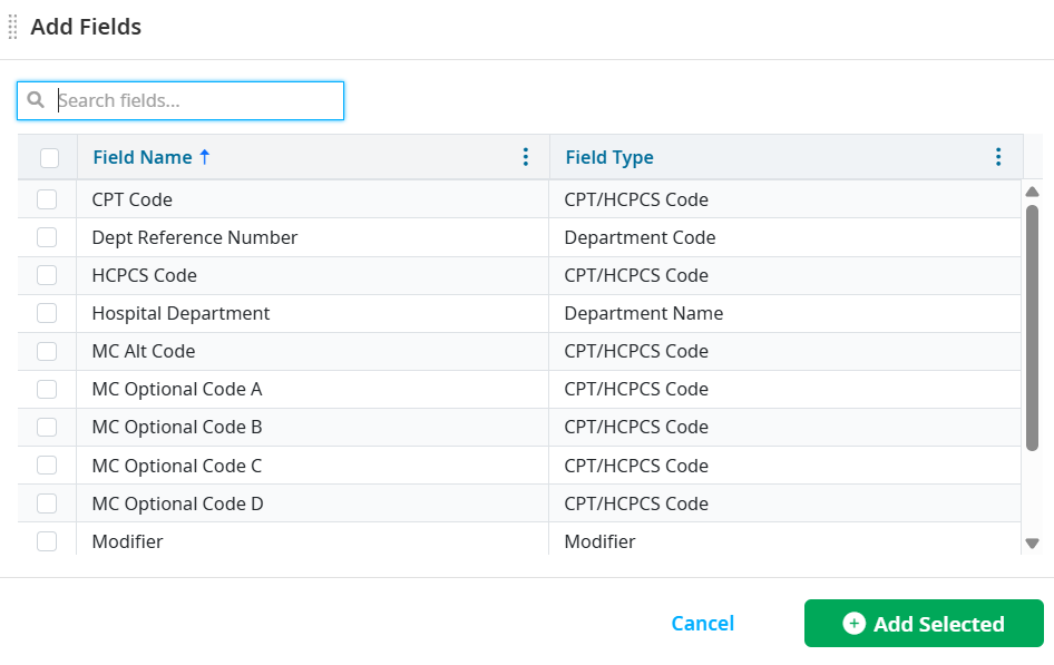 Managing Queue Fields
