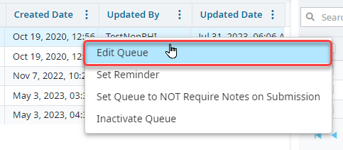 Managing Work Queues