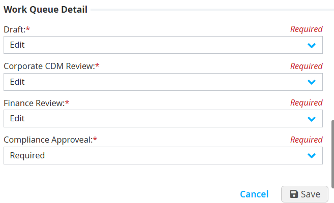 Managing Queue Fields