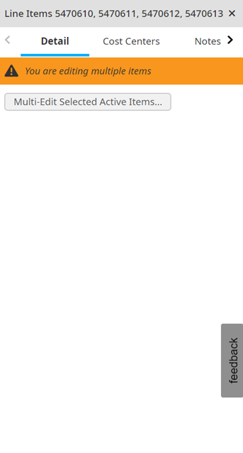 Cost Center Assignment