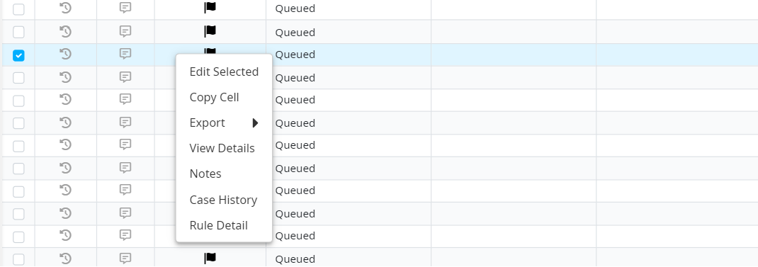 Exporting Case Results
