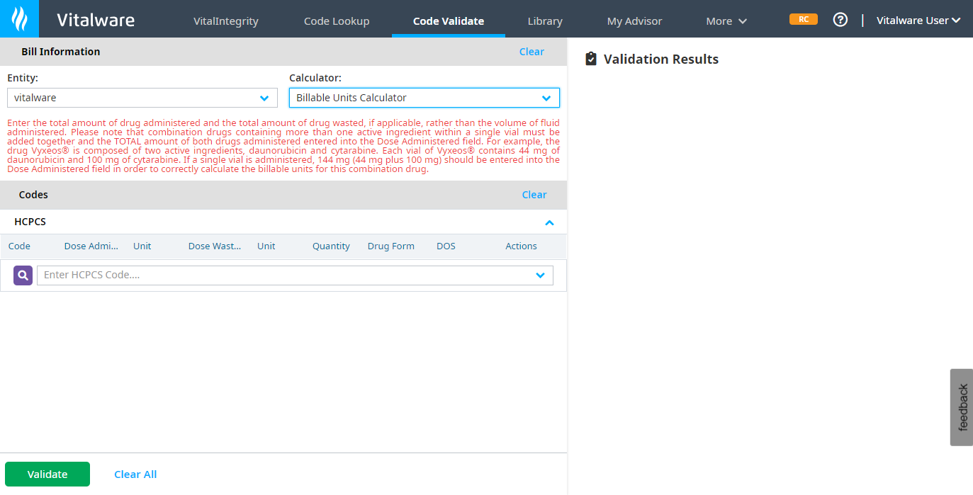 Code Validate Overview