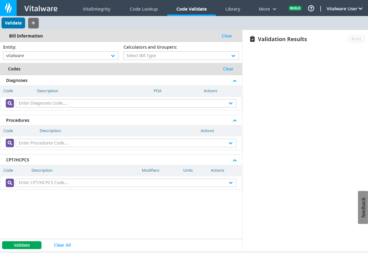 Code Validate Overview